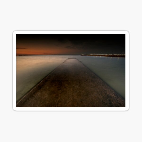 "Pandanus Beach, Wynnum QLD" Sticker for Sale by renlan1 | Redbubble