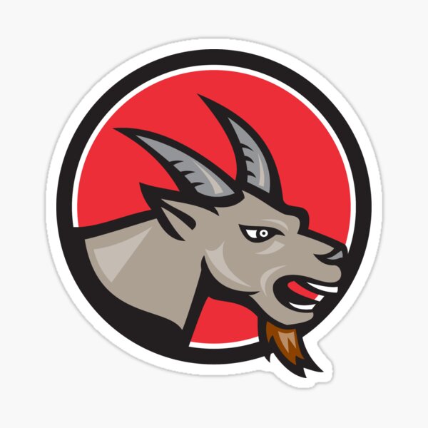 Angry Goat Stickers | Redbubble