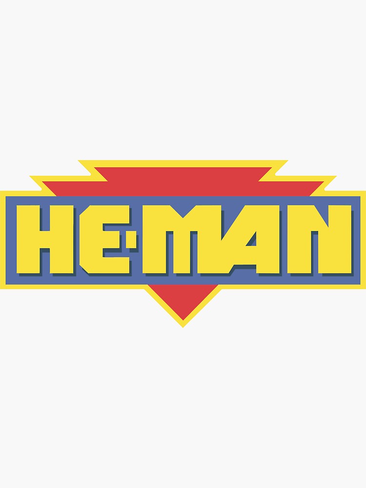 "He-Man Logo" Sticker by sighman | Redbubble