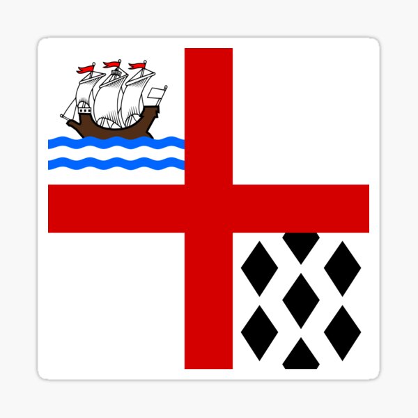 "Flag of Nanaimo" Sticker for Sale by abbeyz71 | Redbubble