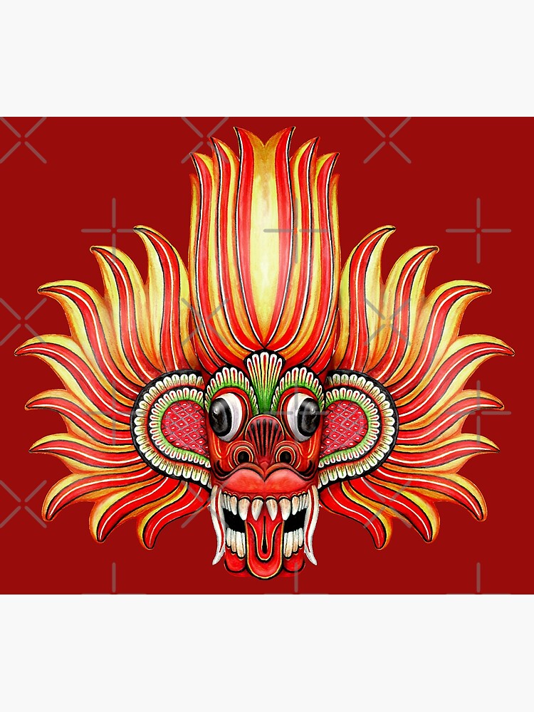 "Gini Raksha" Art Print by Papagaeio | Redbubble