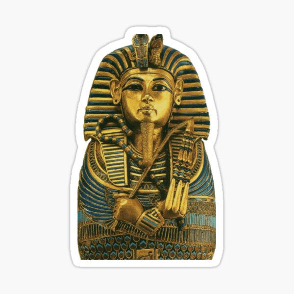 "King Tut in Bronze" Sticker for Sale by CulturalView | Redbubble