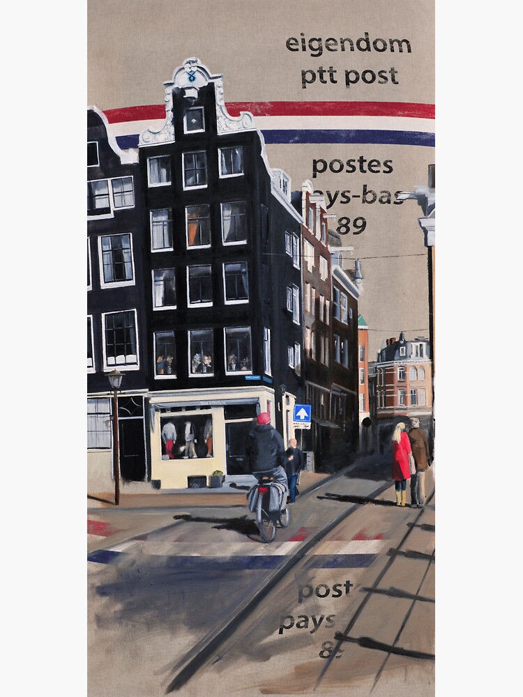 "Letter from Amsterdam" Sticker for Sale by IngoLeth | Redbubble