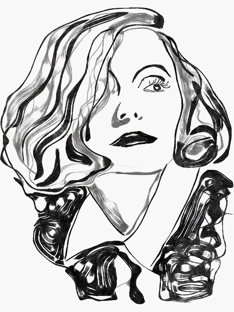 "Greta" Sticker by rabassa | Redbubble
