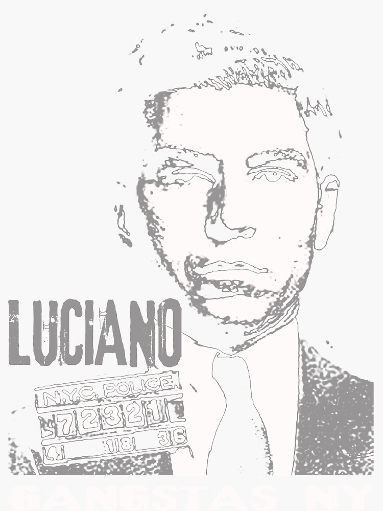 "luciano" Sticker by redboy | Redbubble