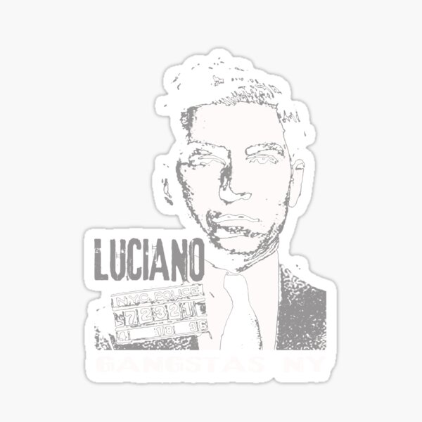 "luciano" Sticker by redboy | Redbubble