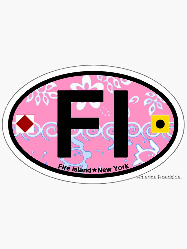 "Fire Island - New York." Sticker for Sale by ishore1 | Redbubble