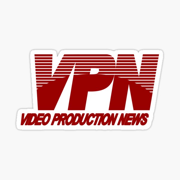 "VPN - Video Production News" Sticker for Sale by inkDrop | Redbubble