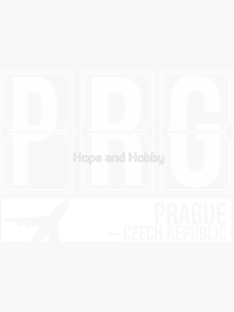 "PRG - Václav Havel Airport Prague - Airport Code Souvenir or Gift ...