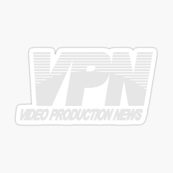 "VPN - Video Production News" Sticker for Sale by inkDrop | Redbubble