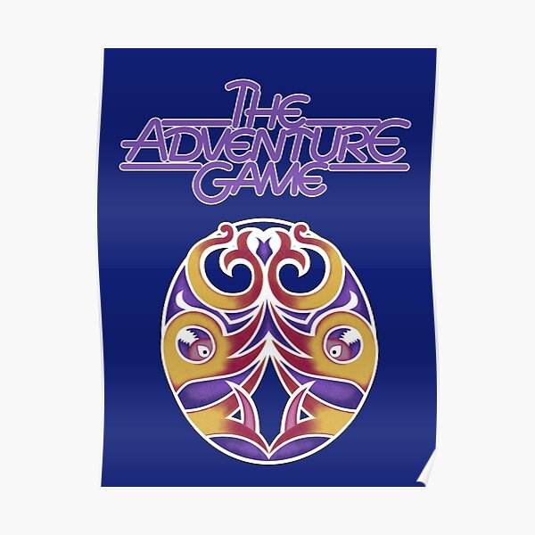 "The Adventure Game TV logo and Arg "face" design" Poster by ...