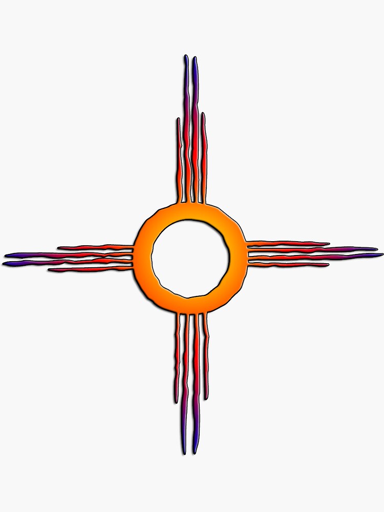 "Native American Cross Symbol" Sticker for Sale by rescl | Redbubble