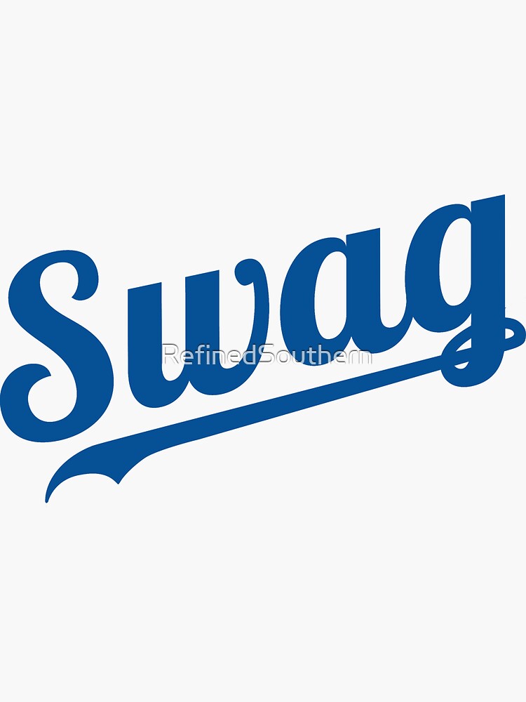 "Swag" Sticker for Sale by RefinedSouthern | Redbubble