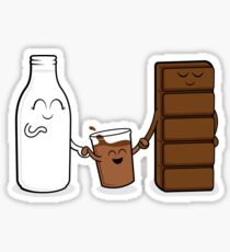 Chocolate Milk Stickers | Redbubble