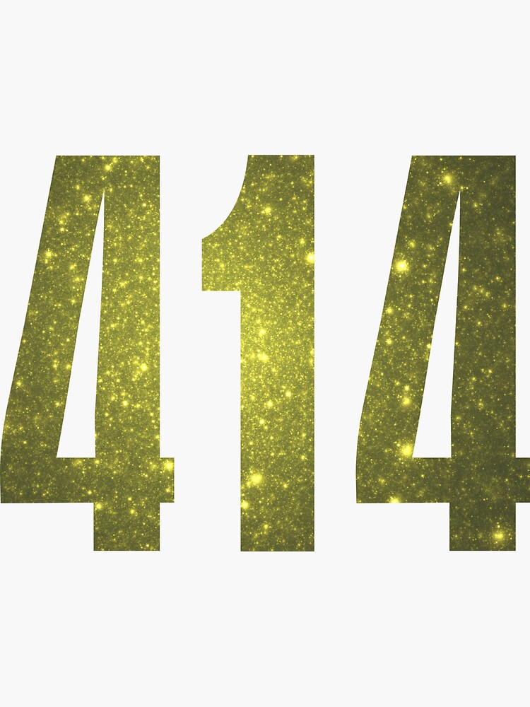 "414 Milwaukee [Gilded Galaxy] | Phone Area Code Shirts Stickers ...