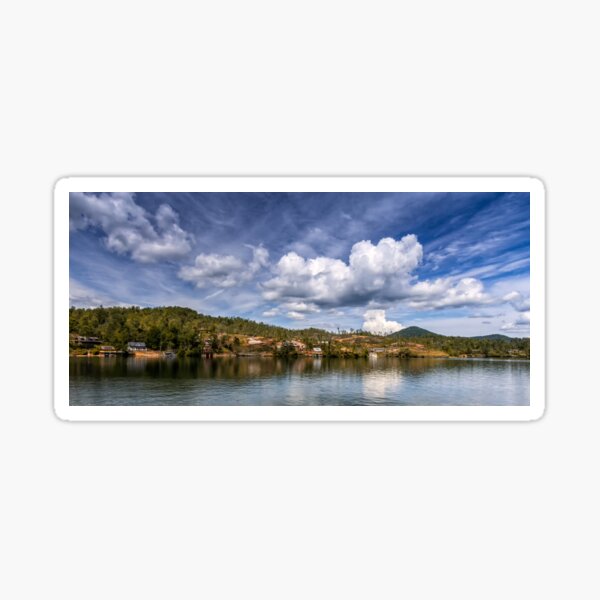 "Lake Burton (I)" Sticker for Sale by berndlaeschke | Redbubble