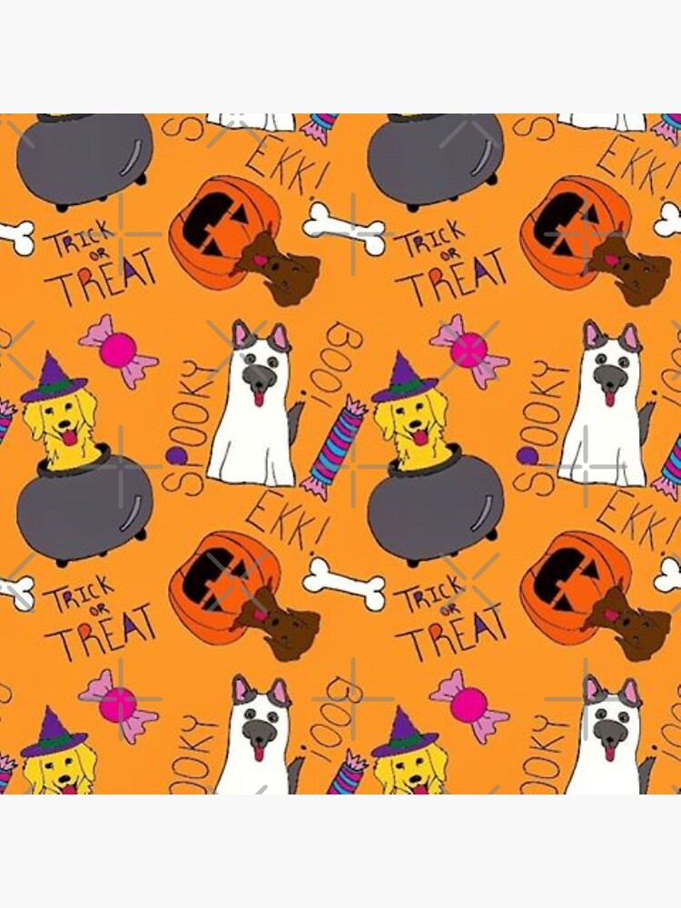 "Spooky Dogs" Sticker by Elle-Miller | Redbubble
