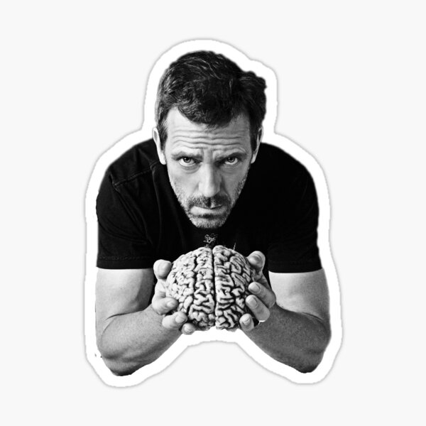 "House M.D." Sticker for Sale by ThatGuyAaron | Redbubble
