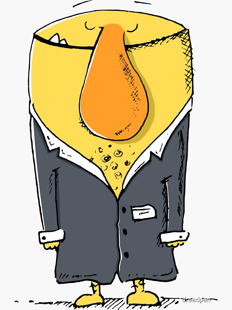 "Big nose" Sticker by dreadpen | Redbubble