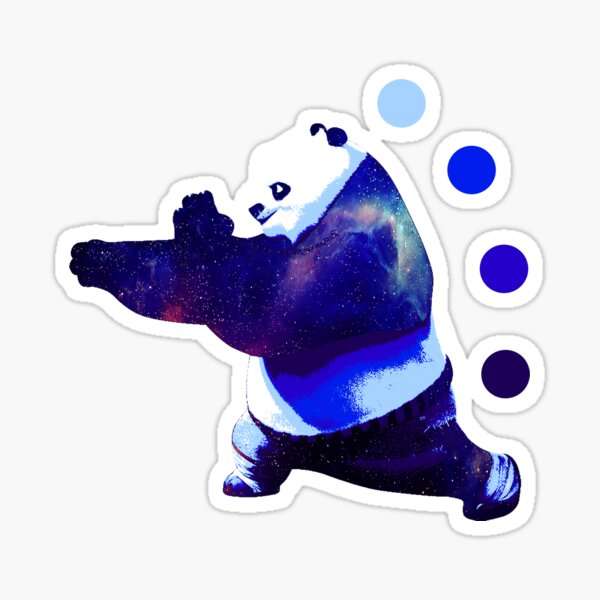 "SPACE DRAGON Po" Sticker for Sale by konako | Redbubble