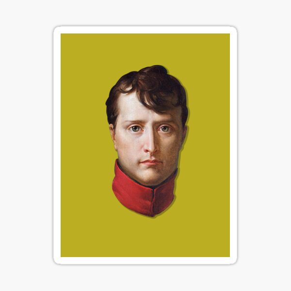 "Napoléon Bonaparte, 1803" Sticker by FacesOfHistory | Redbubble