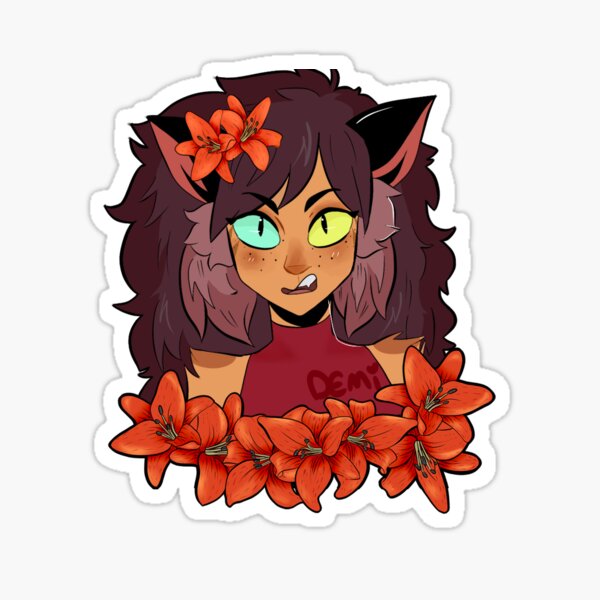 "Spring Time Catra" Sticker for Sale by Demistararts | Redbubble