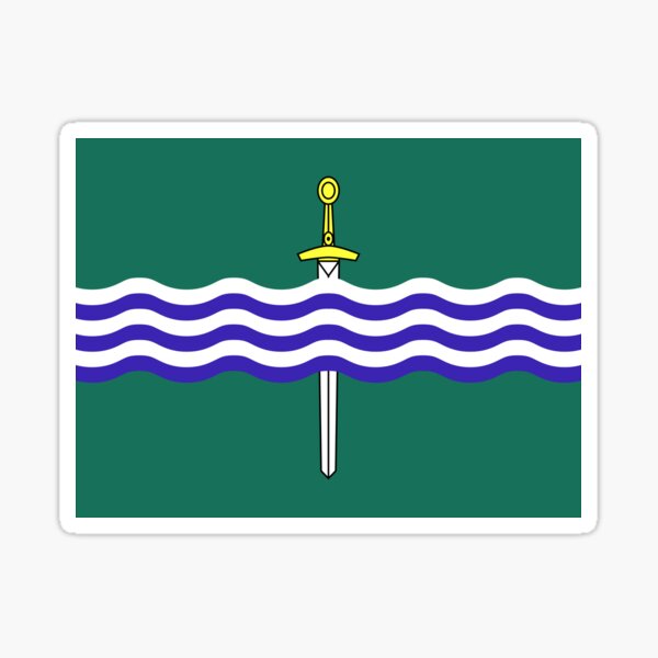 "Flag of Peterborough" Sticker for Sale by abbeyz71 | Redbubble
