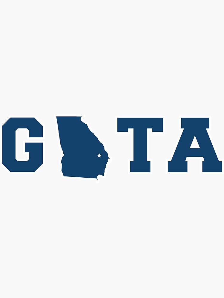 "GSU" Sticker for Sale by Robzilla4170 | Redbubble