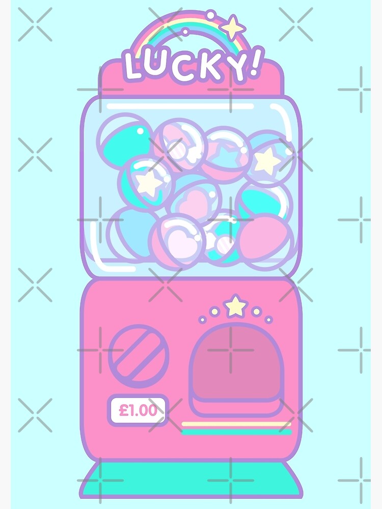 "Lucky! Gacha Machine" Photographic Print by boxdrink | Redbubble