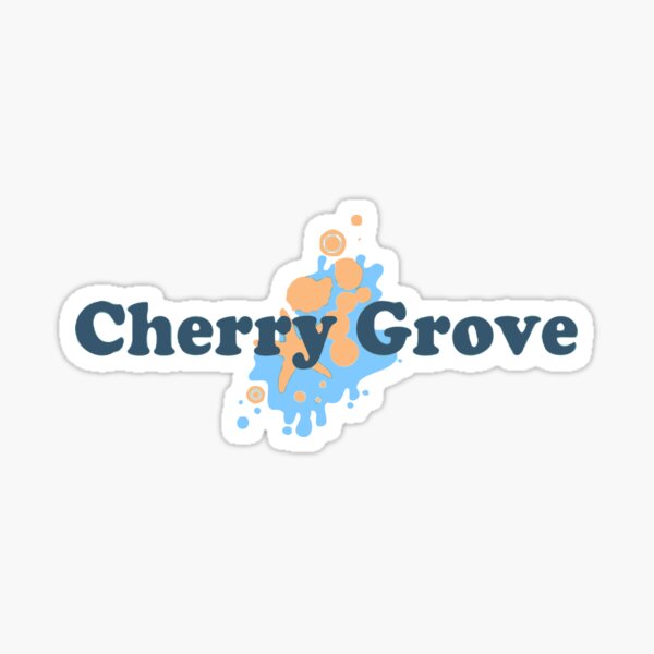 "Cherry Grove - Fire Island." Sticker for Sale by ishore1 | Redbubble