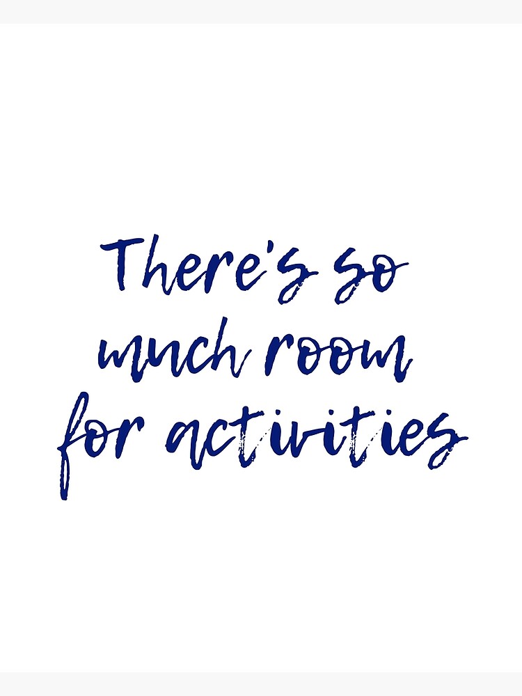 Room for Activities Premium Matte Vertical Poster sold by Derek White ...