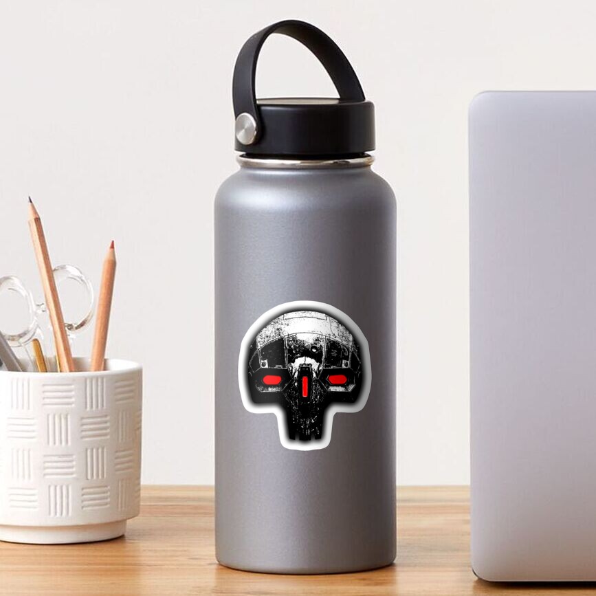 "Atlas Head - MWO/Battletech" Sticker for Sale by VK707 | Redbubble