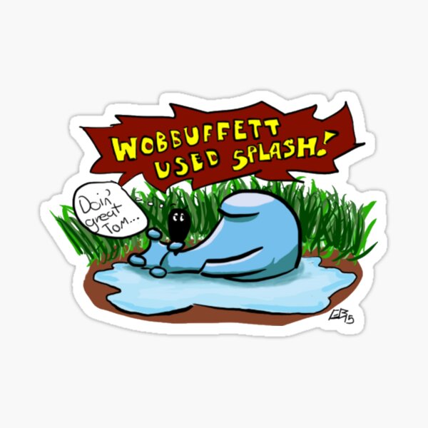 Wobbuffet Stickers | Redbubble
