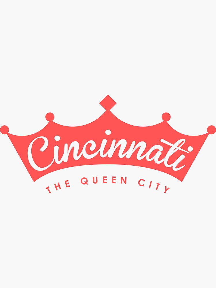 "Queen City" Sticker for Sale by ohioborn | Redbubble