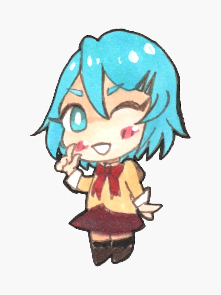 "pmmm- sayaka sticker" Sticker for Sale by nagatsuka | Redbubble