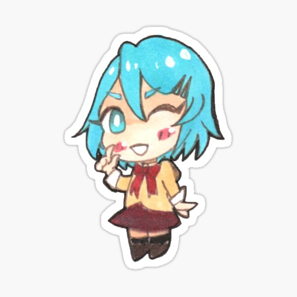 "pmmm- sayaka sticker" Sticker for Sale by nagatsuka | Redbubble