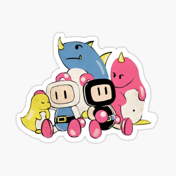 Bomberman Stickers | Redbubble