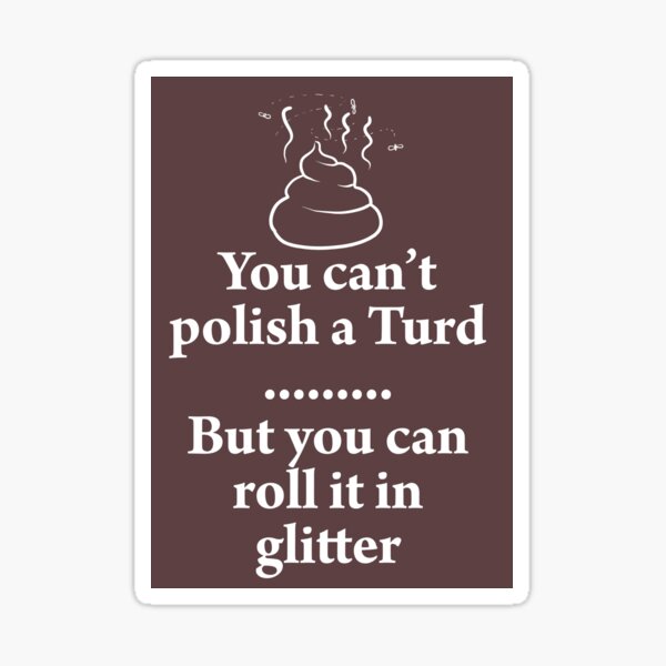 Turd Stickers | Redbubble
