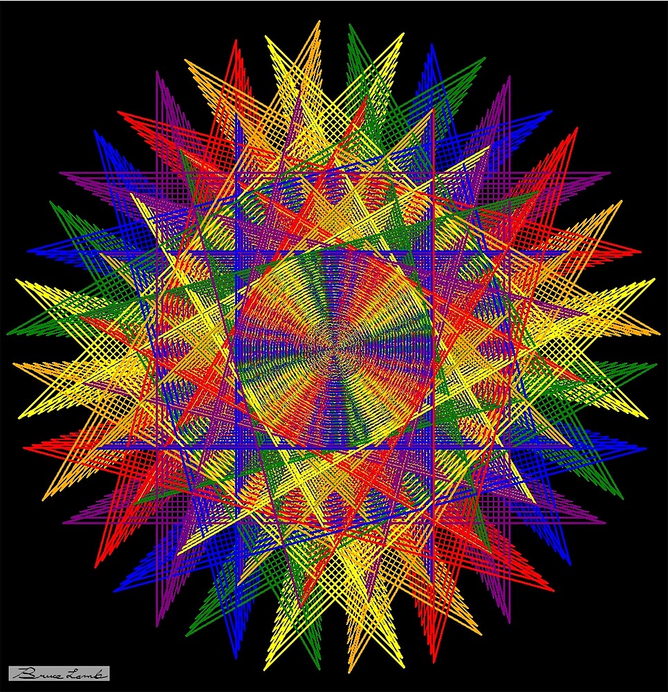 "Cartesian Vector 16 - Small Version" by Bruce Lamb | Redbubble