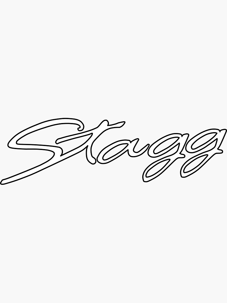 "Stagg Guitars" Sticker for Sale by vikisa | Redbubble