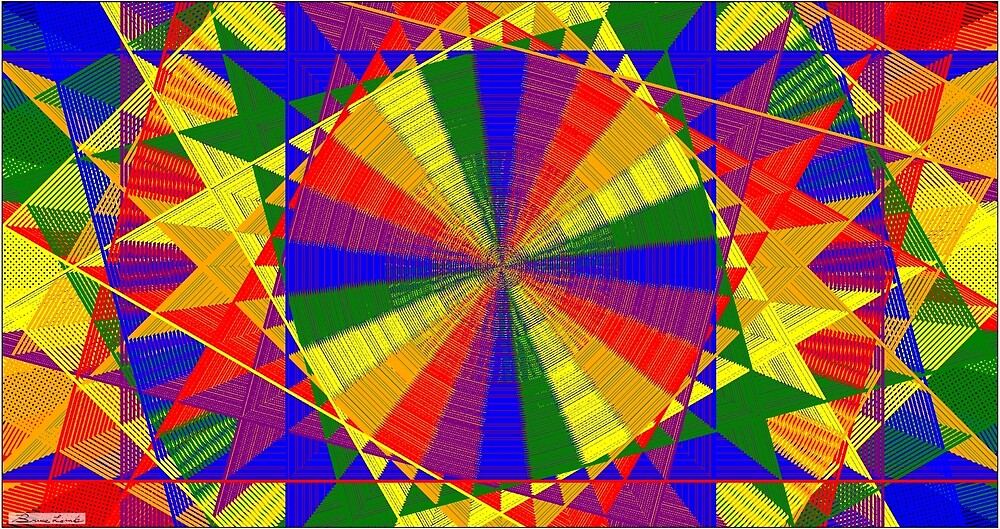 "Cartesian Vector 17" by Bruce Lamb | Redbubble