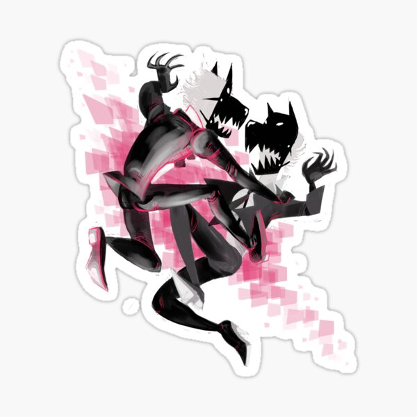 "Diamond Dogs" Sticker by twistylemons | Redbubble