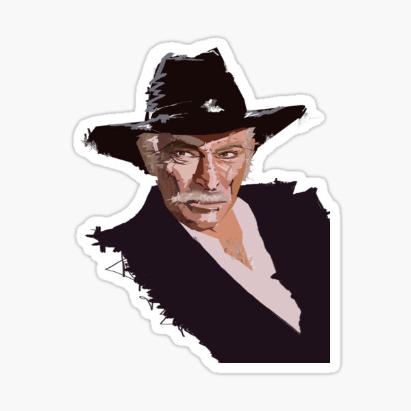"Lee Van Cleef - without background" Sticker for Sale by larrybbello ...