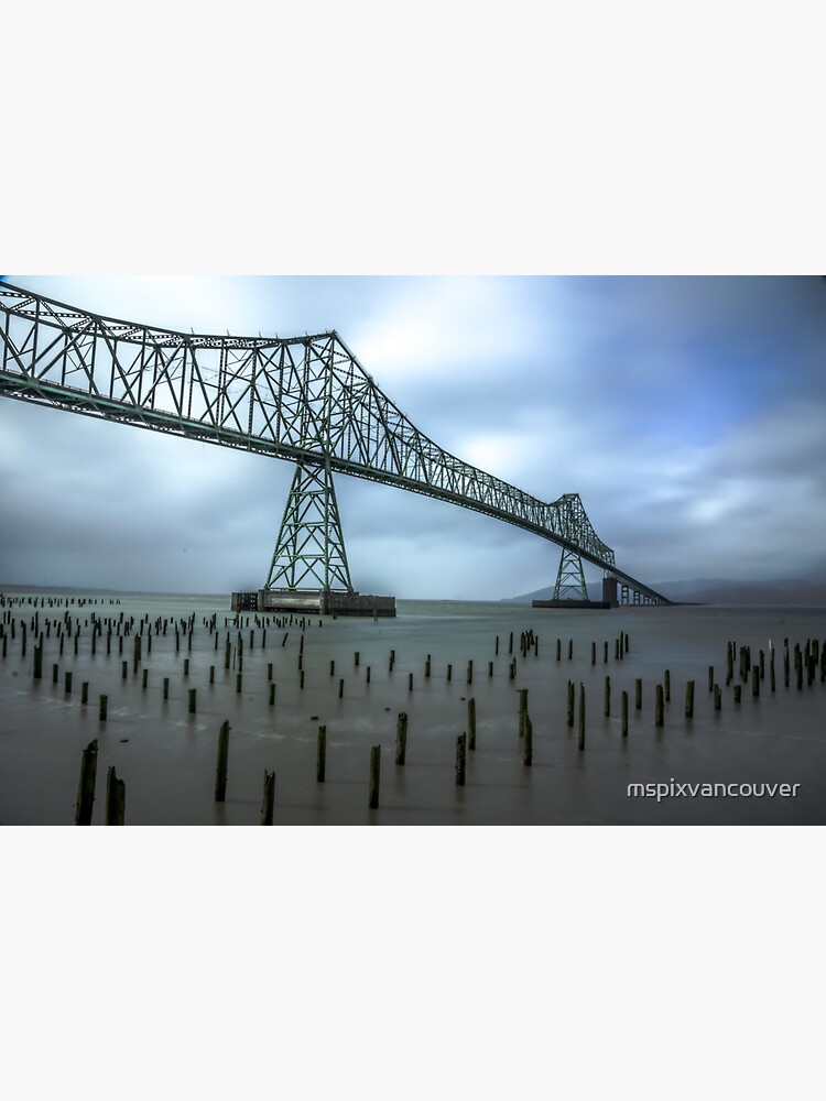 "The Astoria–Megler Bridge, Astoria, Oregon" Sticker for Sale by ...