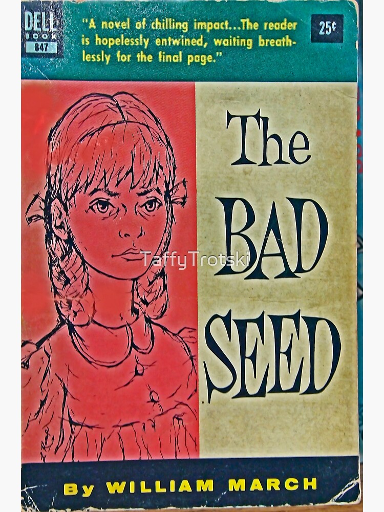 "The Bad Seed" Sticker for Sale by TaffyTrotski | Redbubble