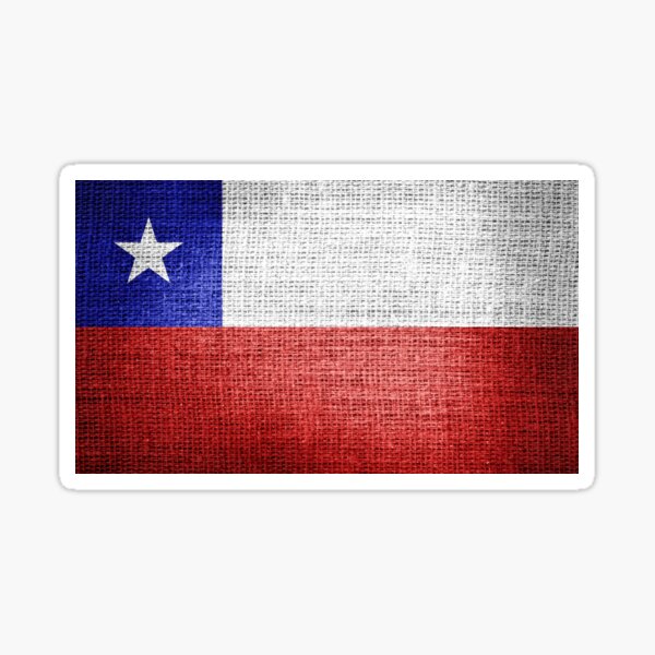 "Chile Flag" Sticker for Sale by enhan | Redbubble