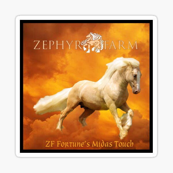 "ZF's Golden Storm" Sticker by designsbyzf | Redbubble