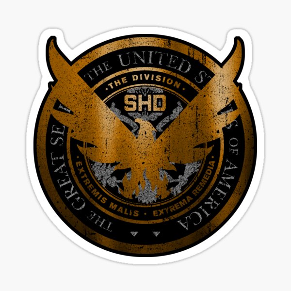 "SHD (Variant)" Sticker for Sale by huckblade | Redbubble