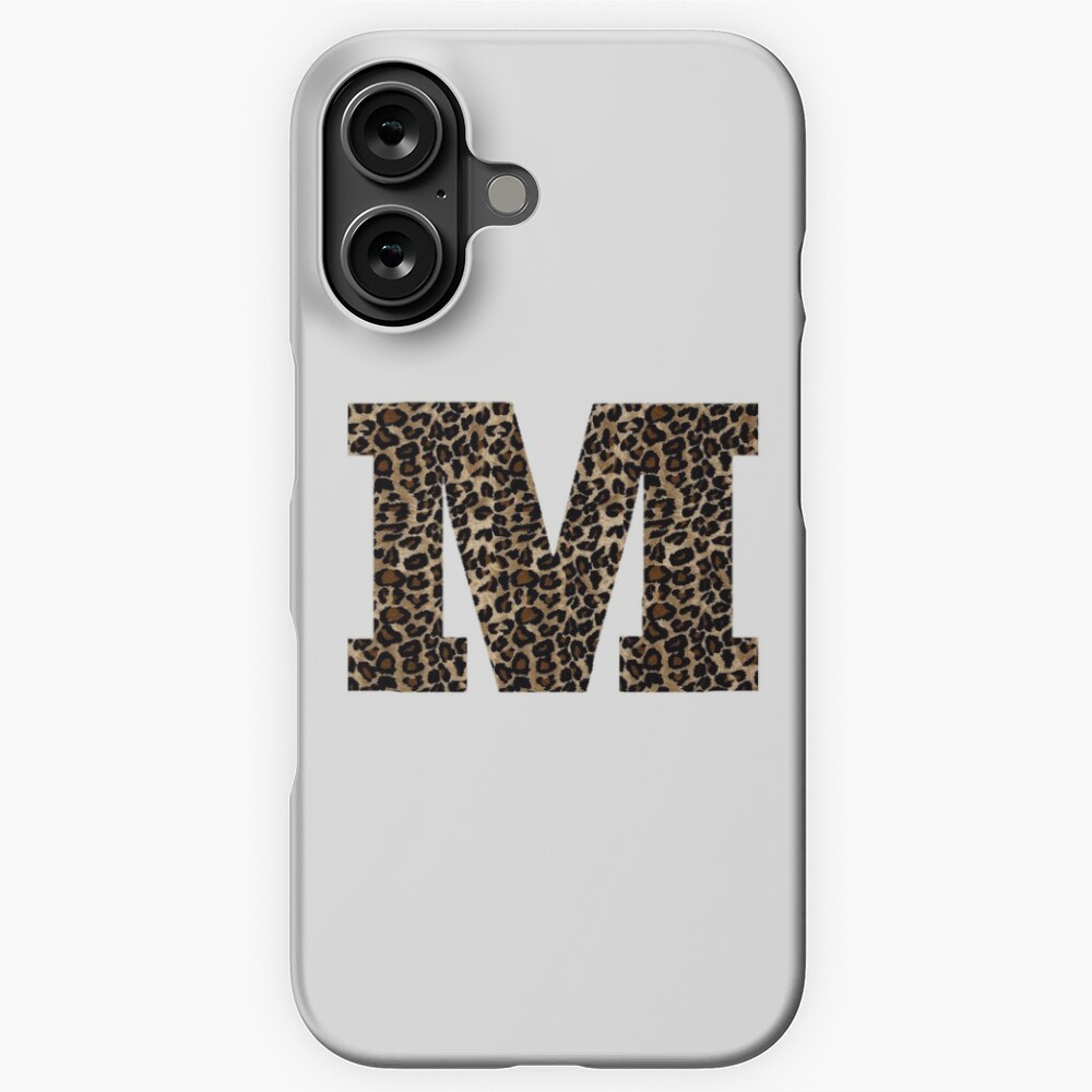 "leopard letter - M" Sticker for Sale by okieoutfitters | Redbubble