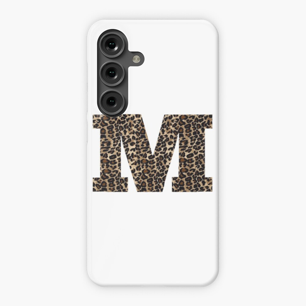 "leopard letter - M" Sticker for Sale by okieoutfitters | Redbubble